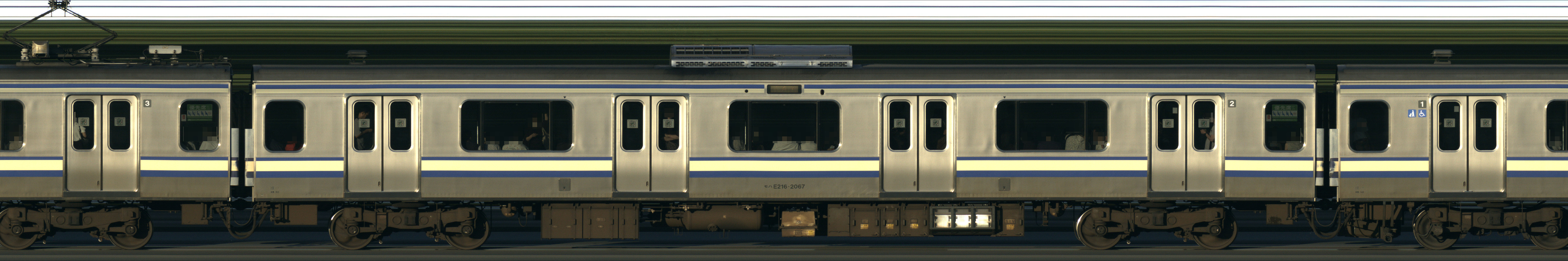 E217系15両（1）: 鉄道模型製作用参考写真集