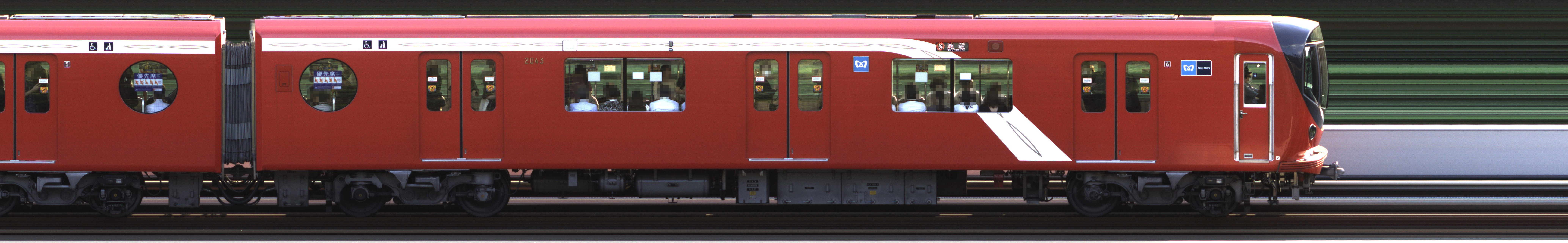 東京メトロ丸ノ内線 2000系: 鉄道模型製作用参考写真集